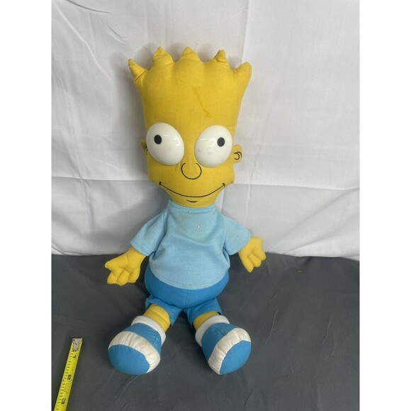 Simpsons | Toys | Bart Simpson Plush Rag Doll 99 20th Century Fox The ...